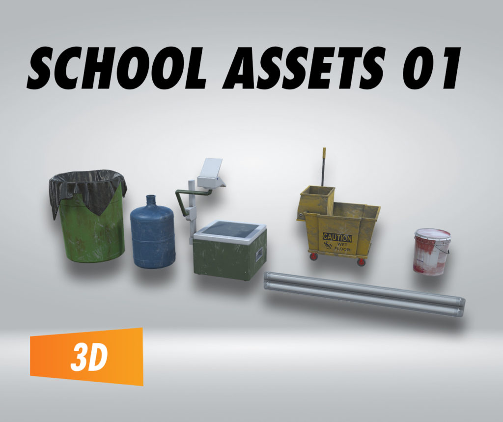 School Assets 01 – Filebase for Unity