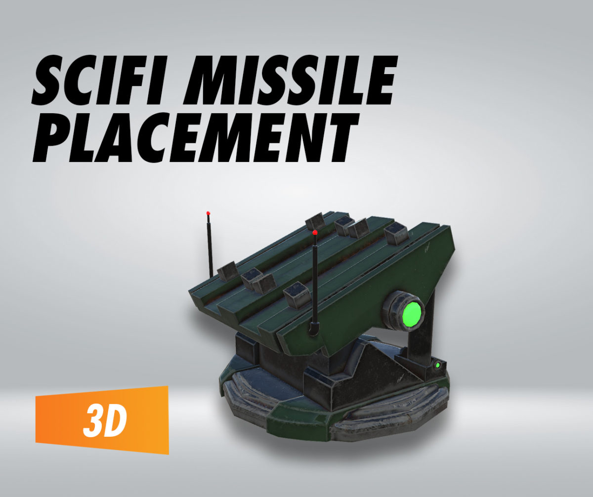 Scifi Missile Placement – Filebase for Unity