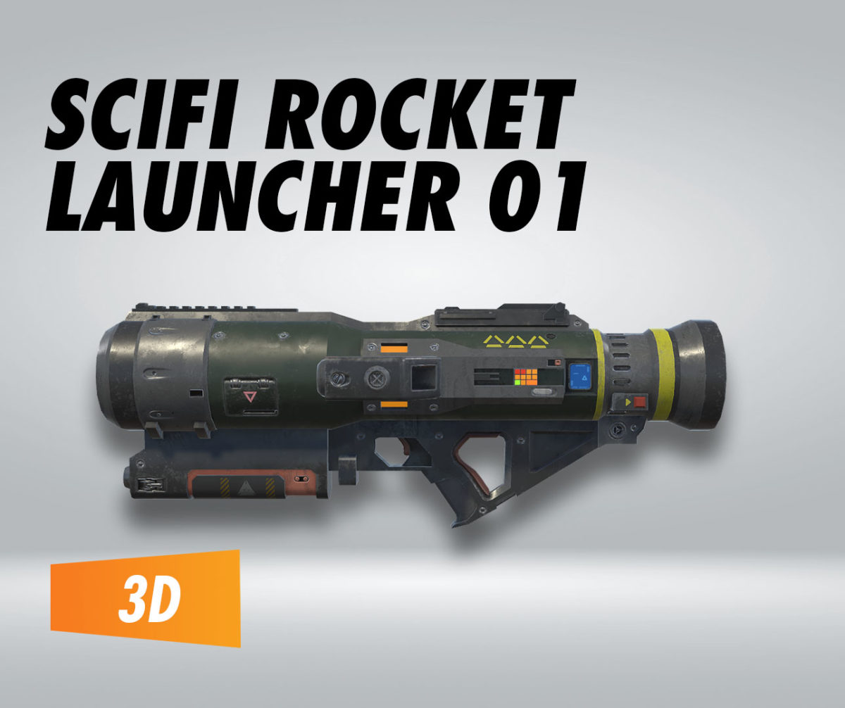 Sci Fi Rocket Launcher – Filebase for Unity