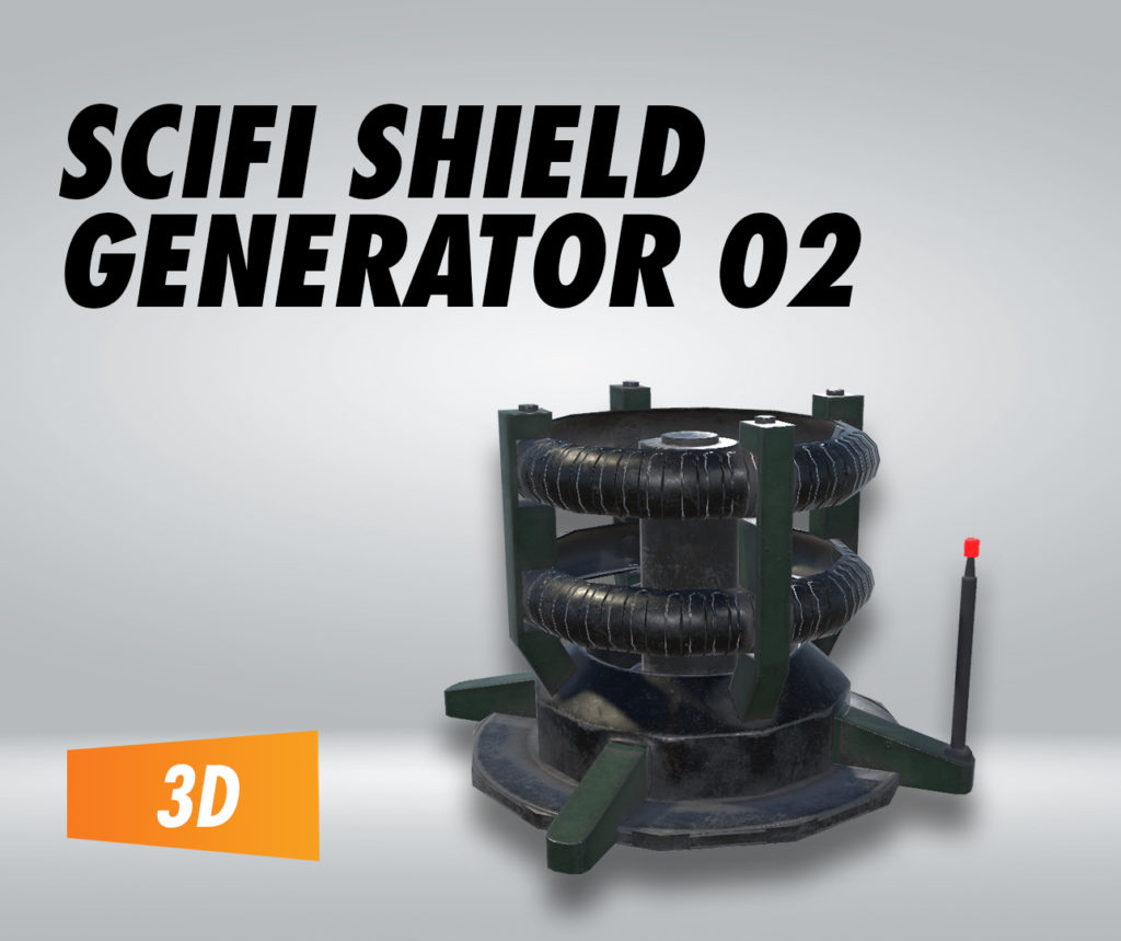 Scifi Shield Generator 02 – Filebase for Unity