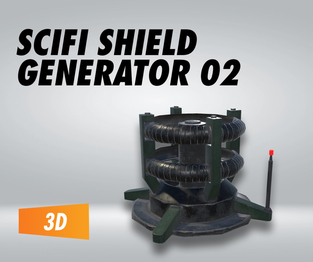 Scifi Shield Generator 02 – Filebase for Unity