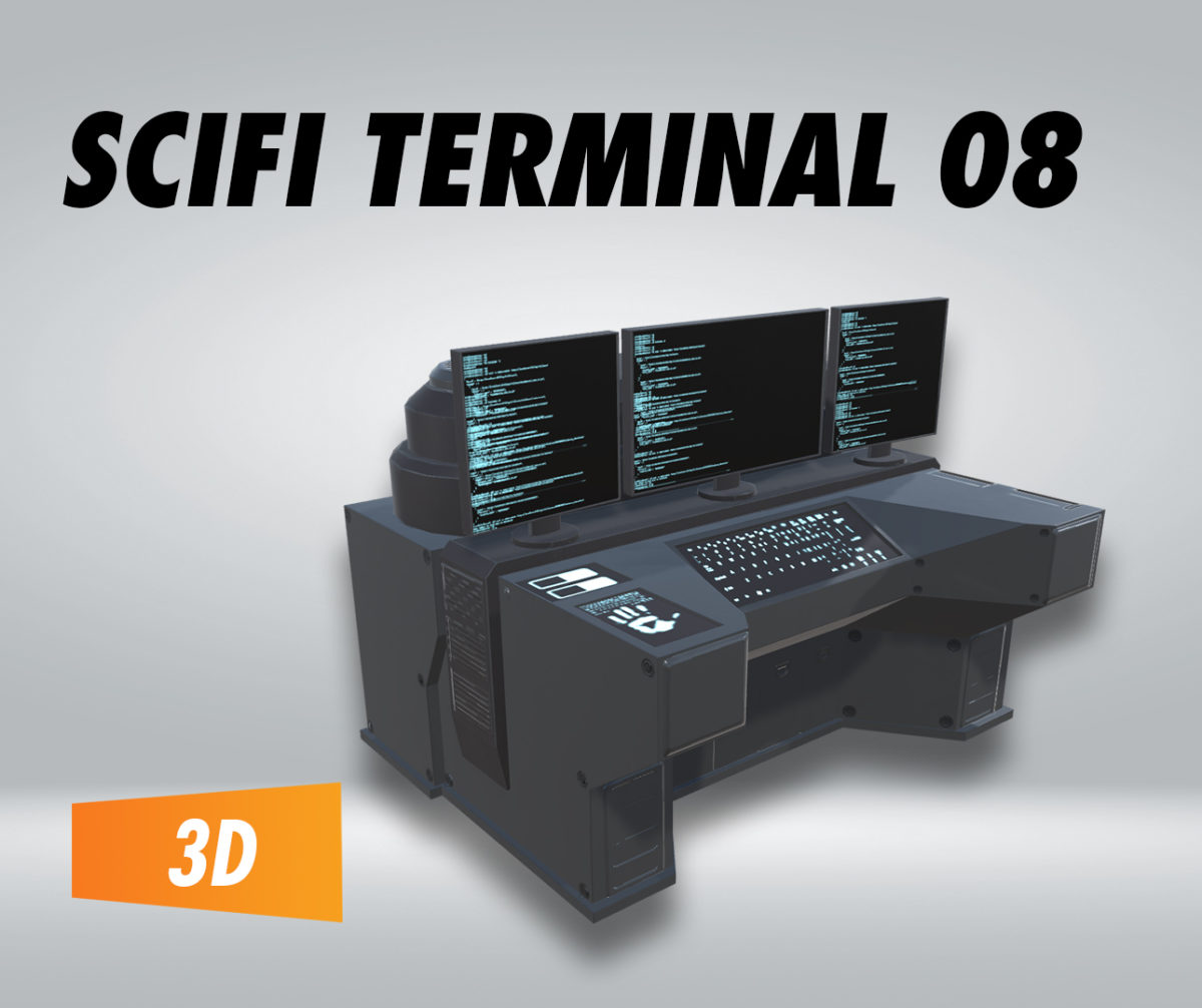 Scifi Terminal 08 – Filebase for Unity