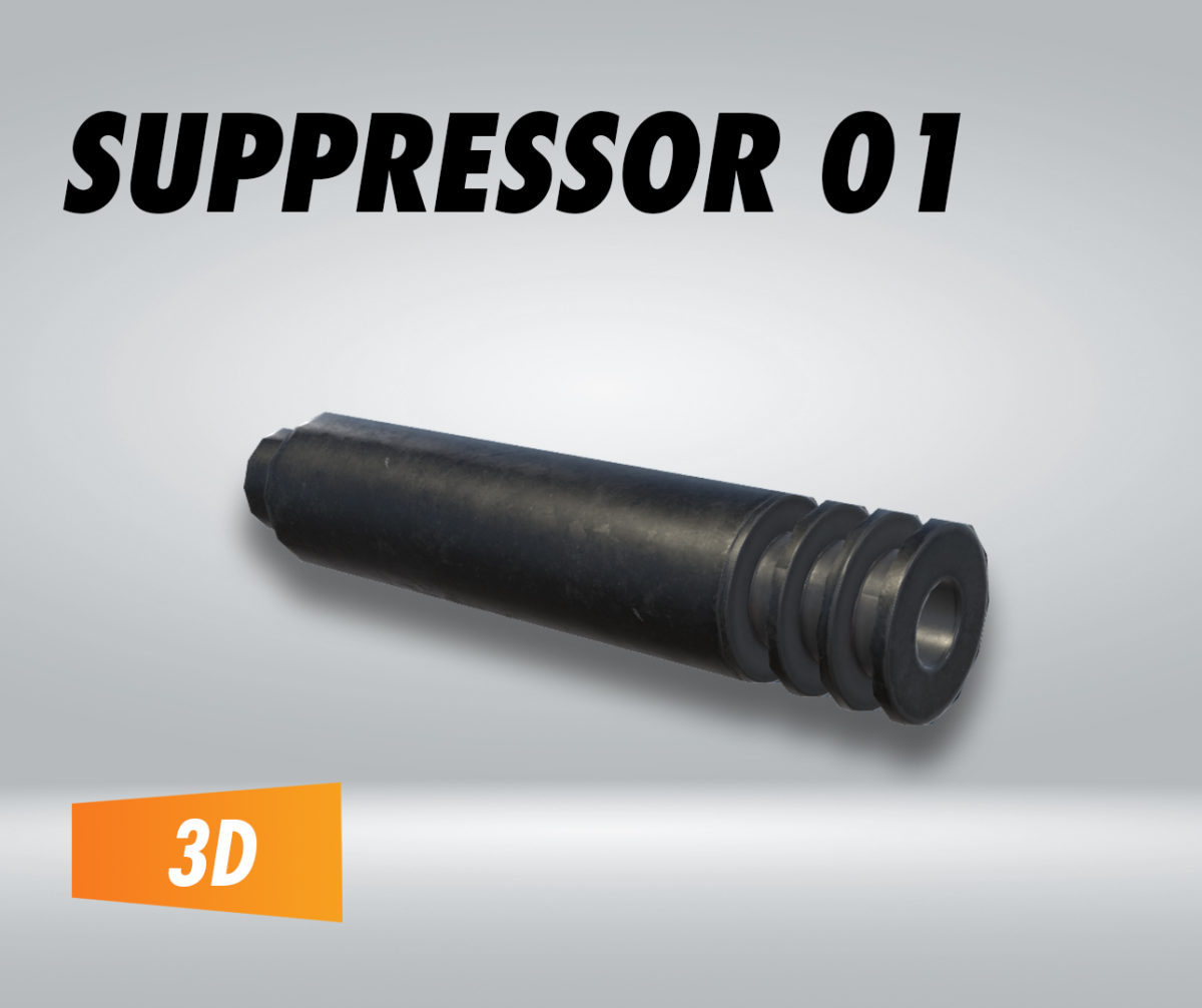 Suppressor 01 – Filebase for Unity