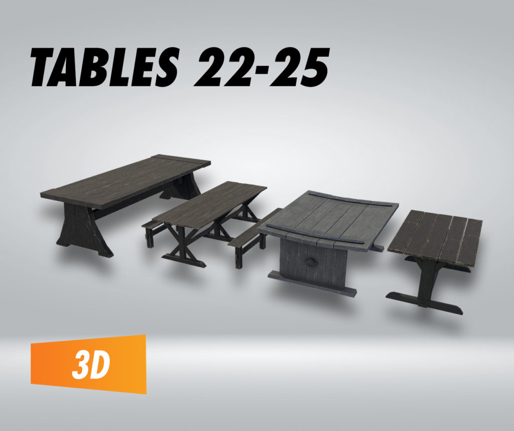 Tables 22-25 – Filebase for Unity
