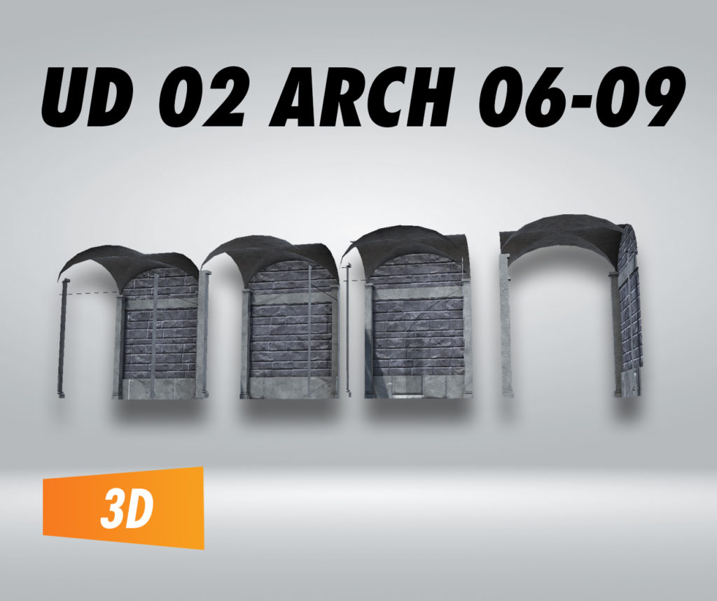 Underground Dungeon 02 Arch 06-09 – Filebase for Unity