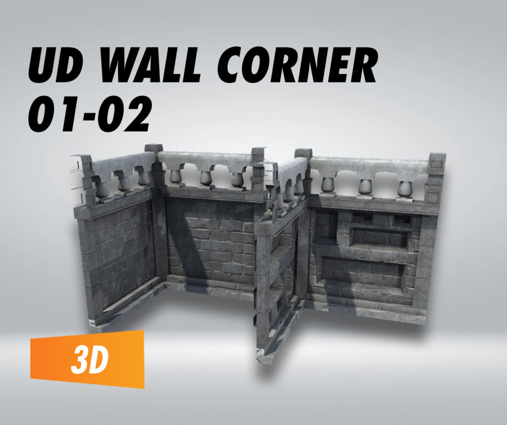 Underground Dungeon Wall Corner 01-02 – Filebase for Unity
