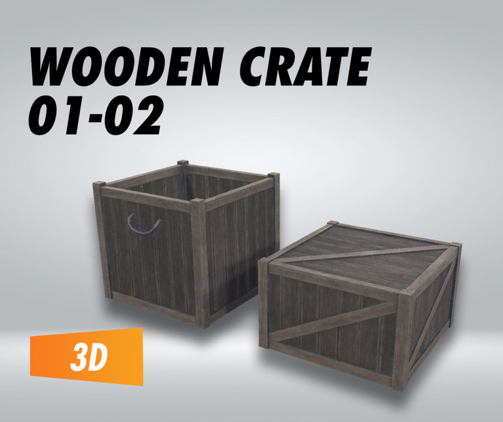 Wooden Crate 01-02 – Filebase for Unity