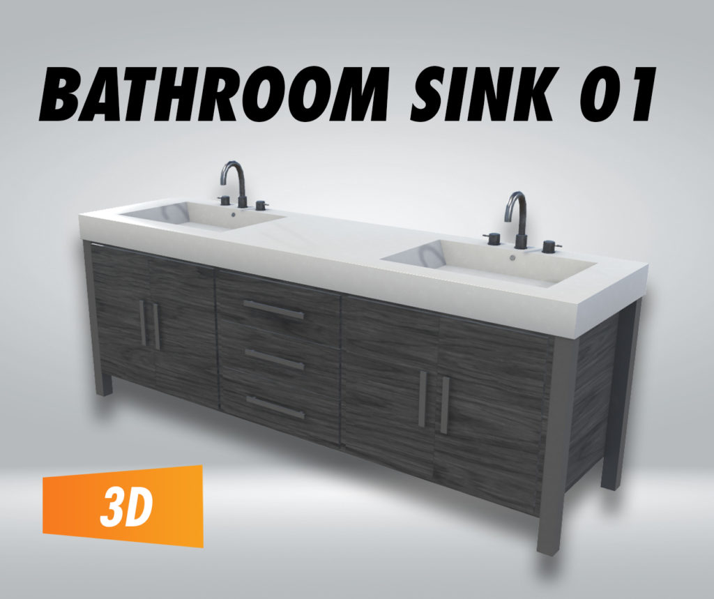 Bathroom Sink 01 – Filebase for Unity