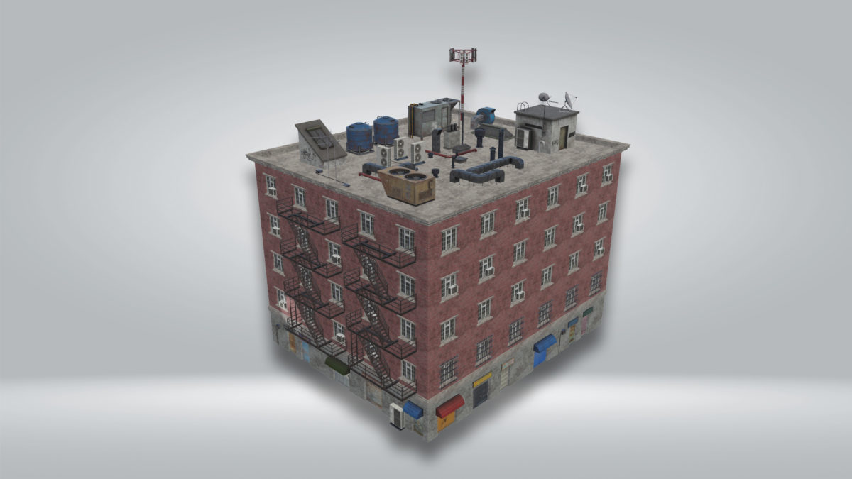 Modular Urban Buildings 04 – Filebase for Unity