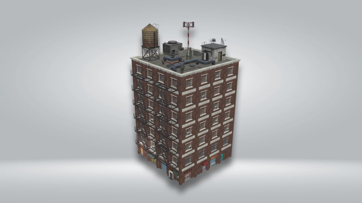 Modular Urban Building 06 – Filebase for Unity