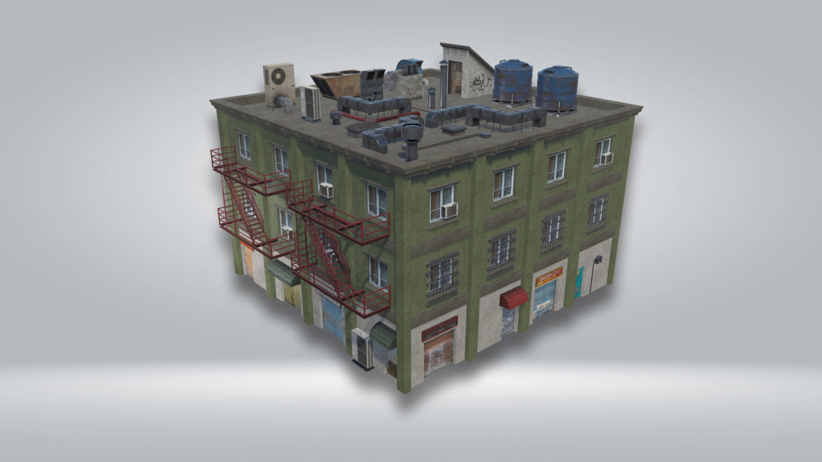 Modular Urban Building 07 – Filebase for Unity