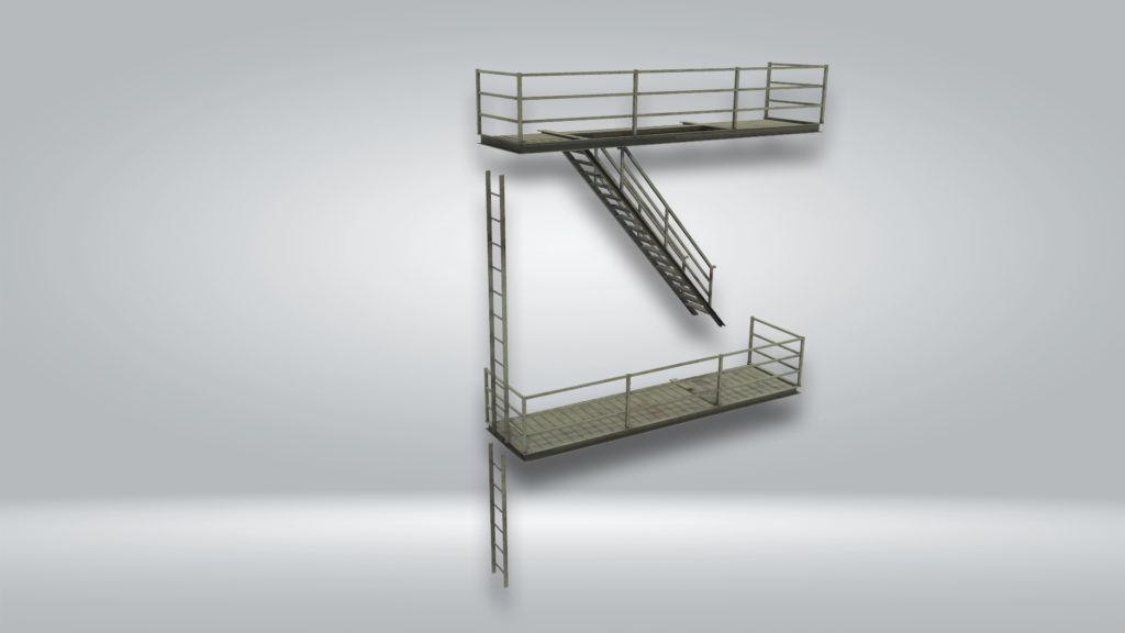 Fire Escape 02 – Filebase for Unity
