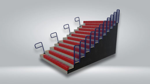 School Bleachers 01 – Filebase for Unity