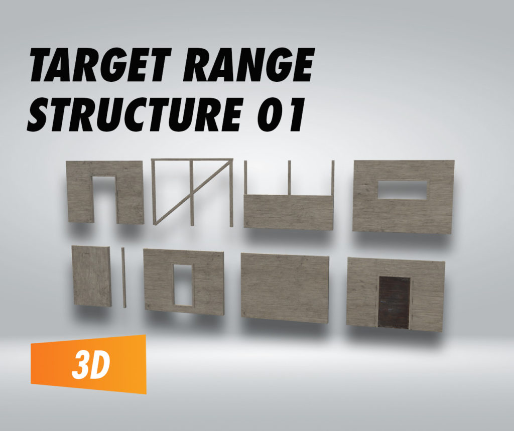 Target Range Structure 01 – Filebase for Unity