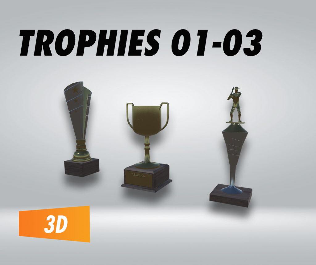 Trophies 01-03 – Filebase for Unity