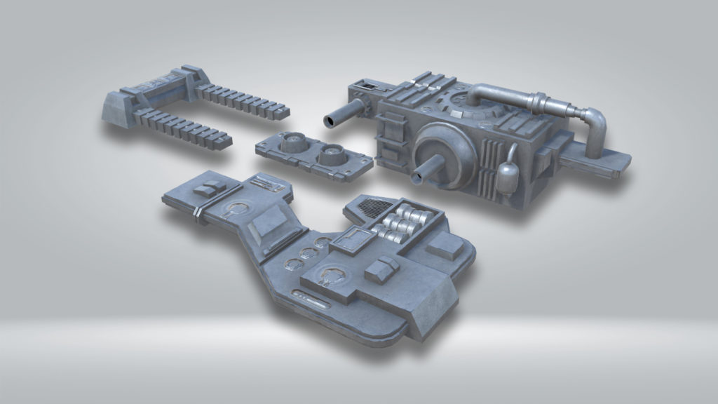 Greeble Pack 07 – Filebase for Unity