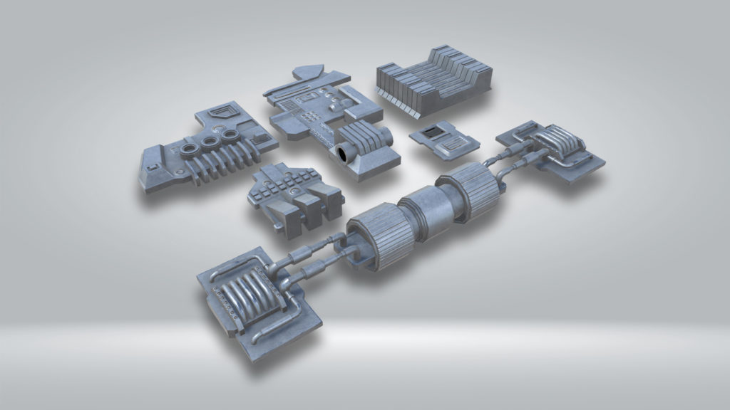 Greeble Pack 08 – Filebase for Unity