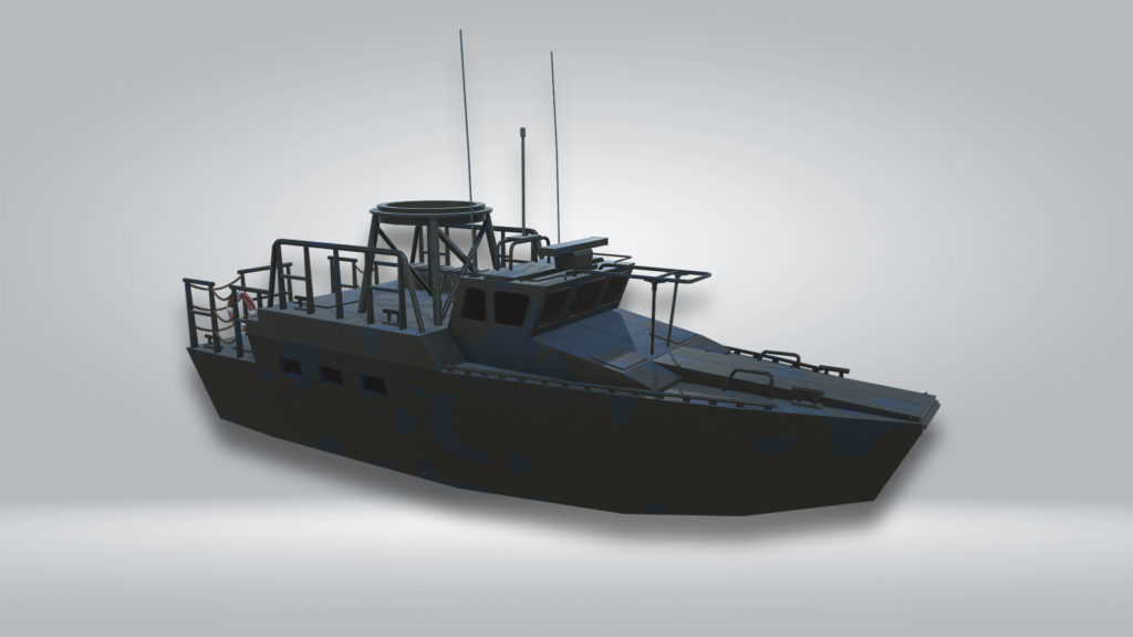 Military Gunboat 01 – Filebase for Unity