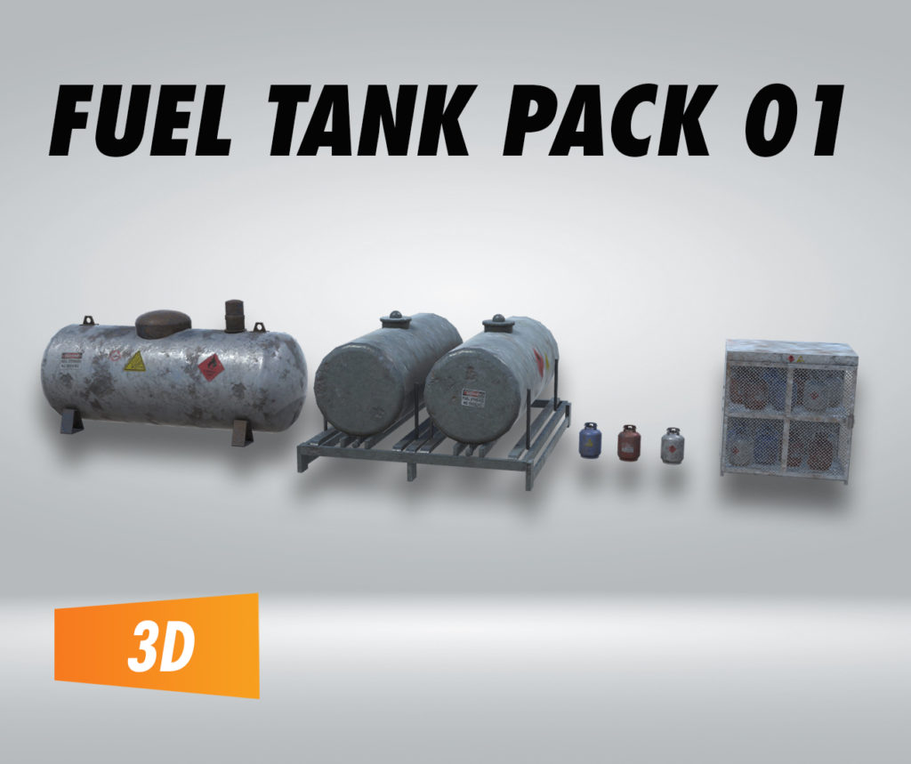 Fuel Tank Pack 01 – Filebase for Unity