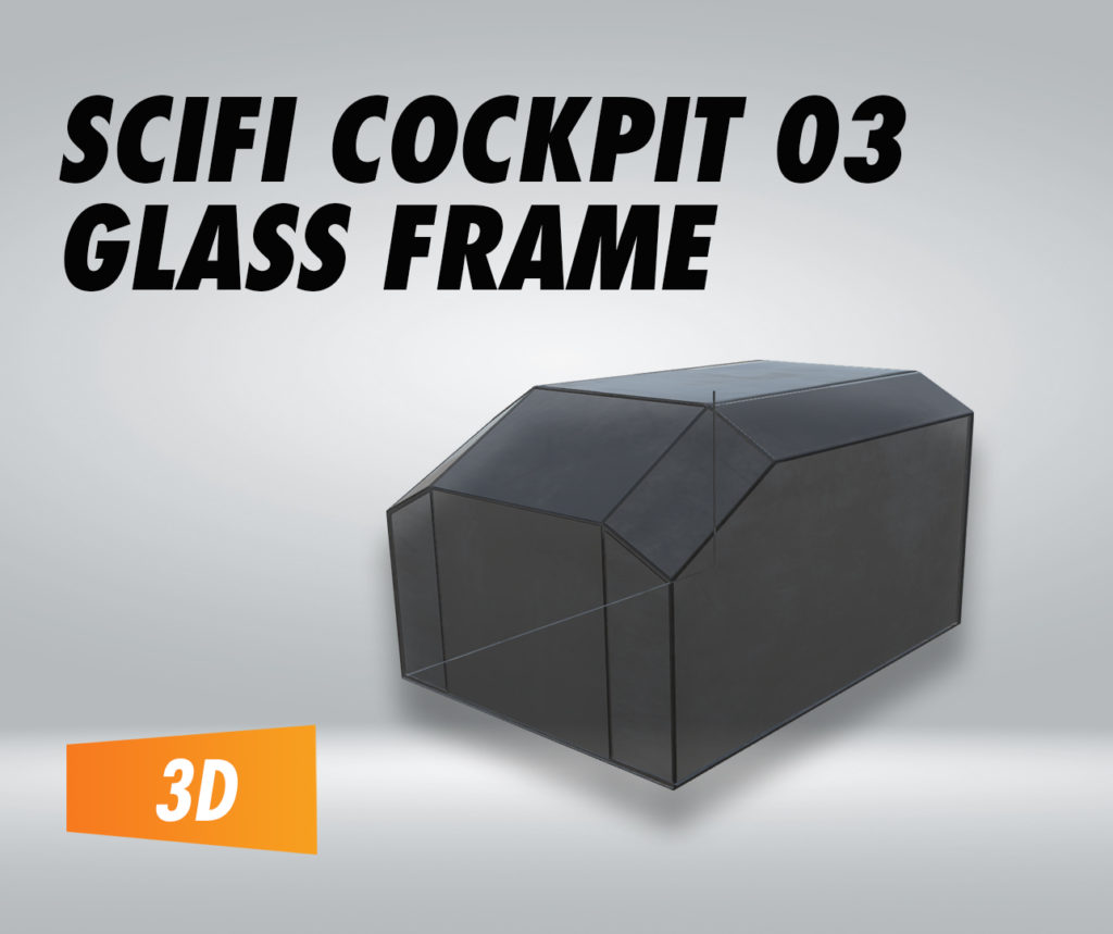 Sci-Fi Cockpit Glass Frame – Filebase for Unity