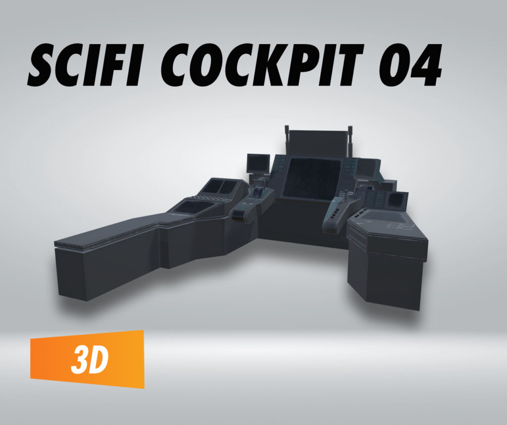 Sci-Fi Cockpit 04 – Filebase for Unity
