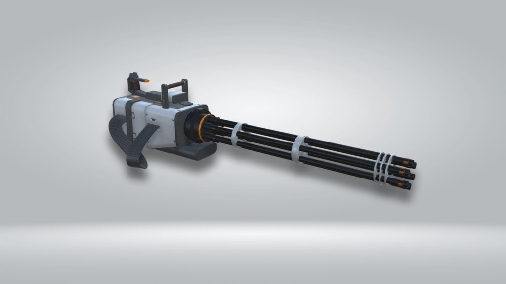 Sci-fi Mini-gun 03 – Filebase for Unity