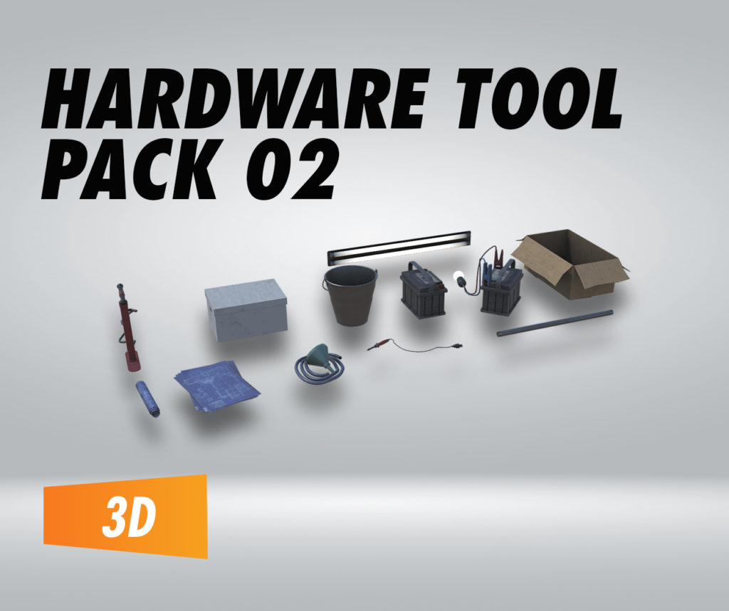 Hardware Tool Pack 02 – Filebase for Unity