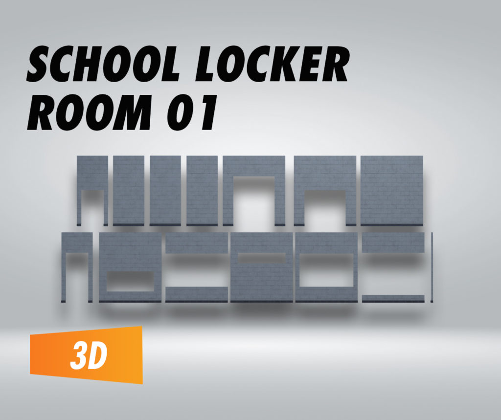 School Locker Room 01 – Filebase for Unity