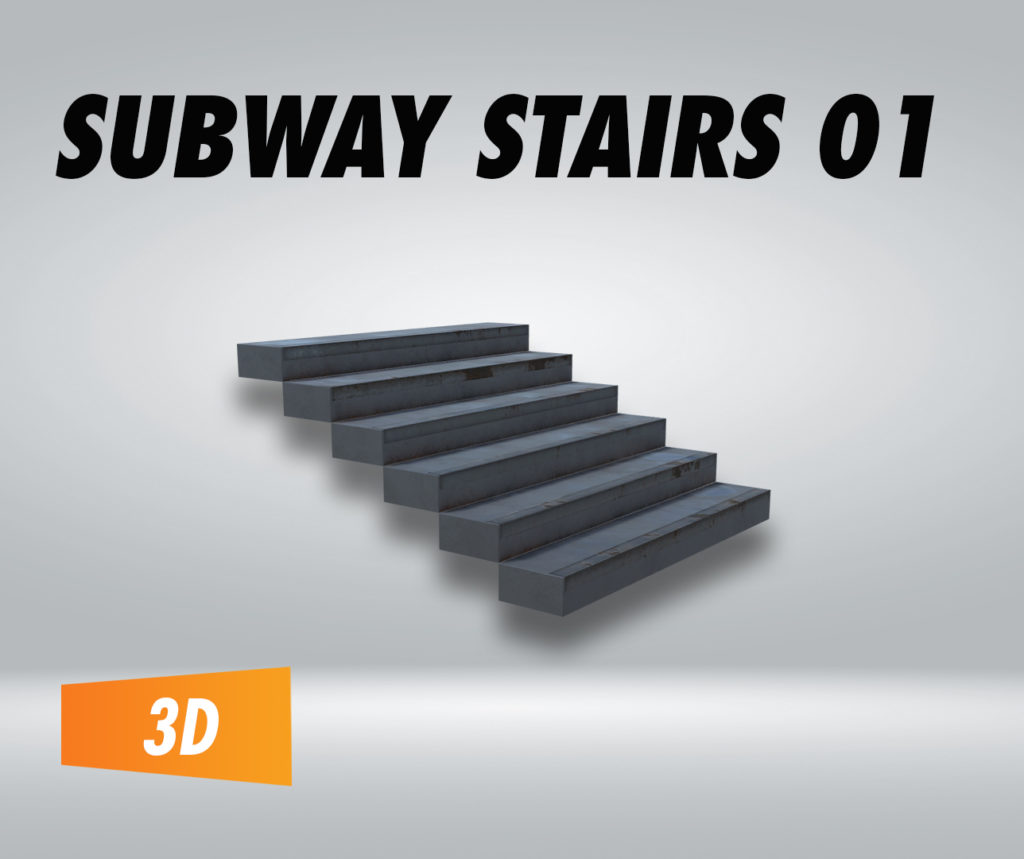 Subway Stairs 01 – Filebase for Unity