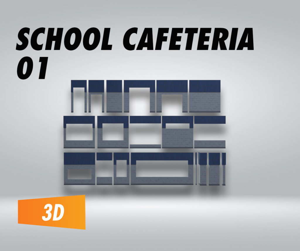 School Cafeteria 01 – Filebase for Unity