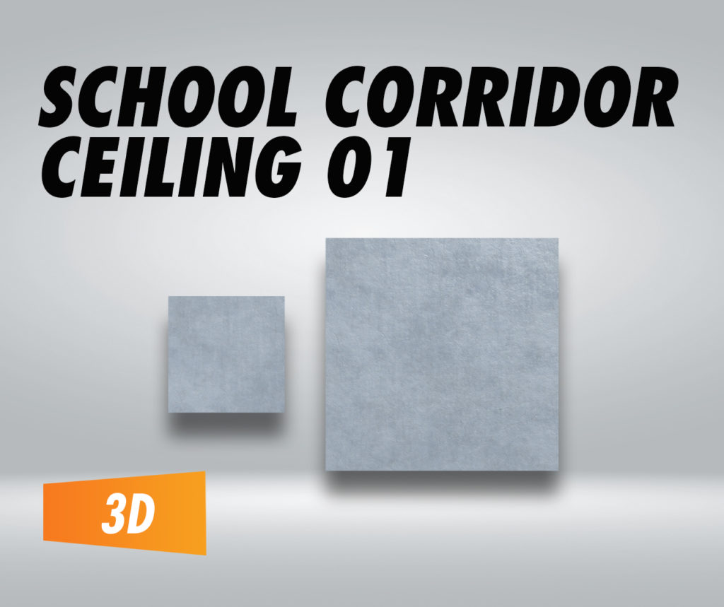 School Corridor Ceiling 01 – Filebase for Unity