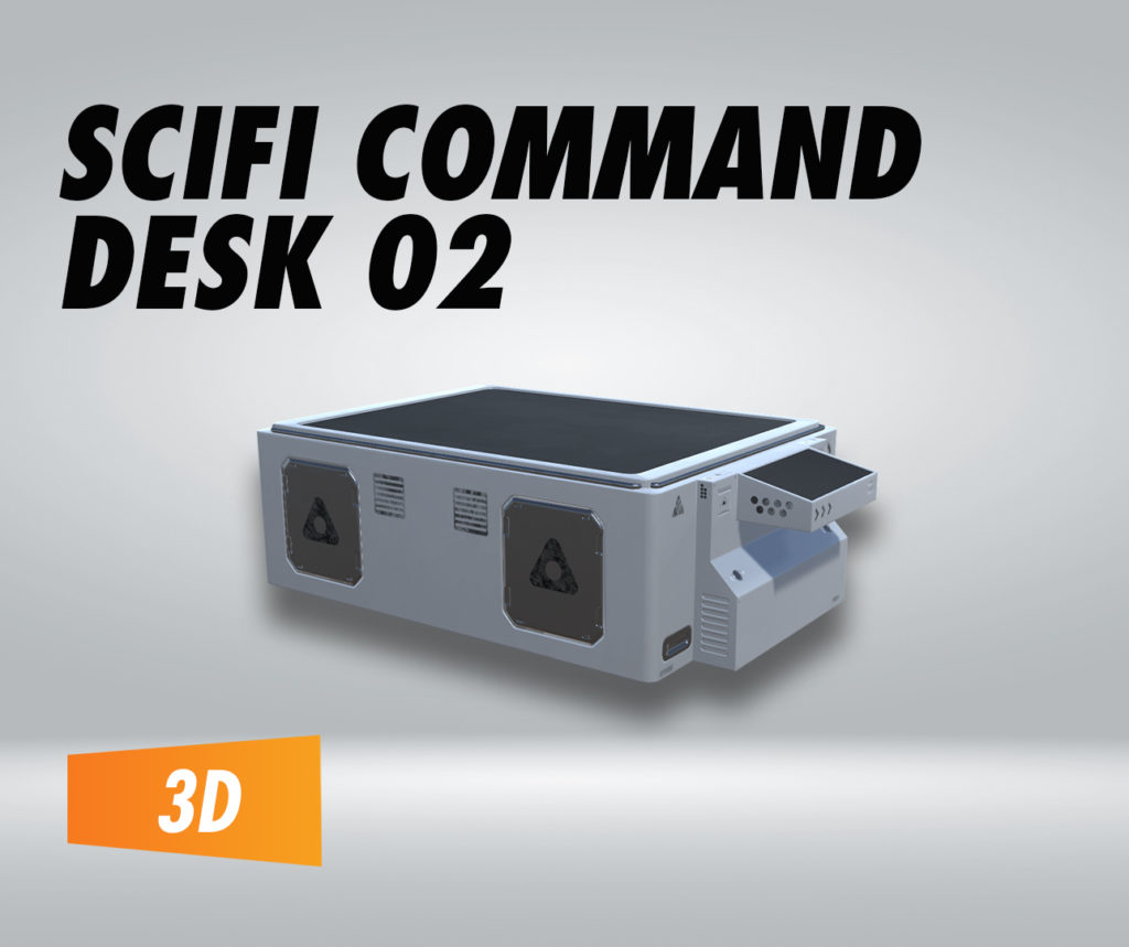 Scifi Command Desk 02 – Filebase for Unity