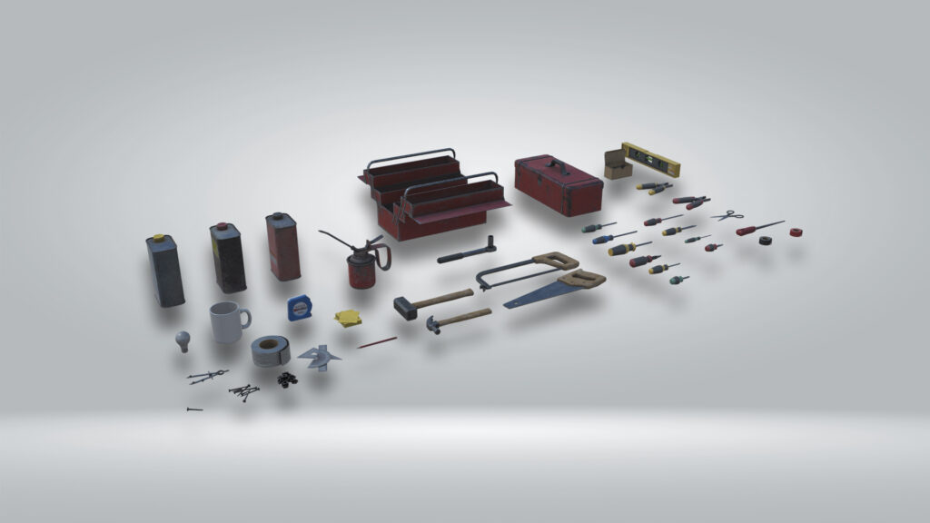 Hardware Tool Pack 01 – Filebase for Unity