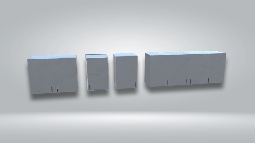 Kitchen Cabinet 01 – Filebase for Unity