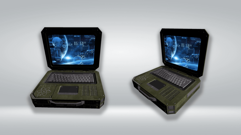 Scifi Laptop 01 – Filebase for Unity