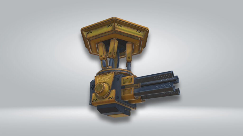 Scifi Plasma Turret 08 – Filebase for Unity
