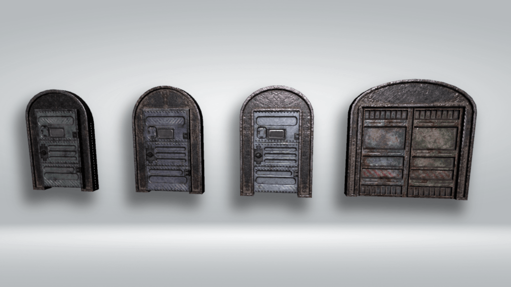 Sewer Doors Pack 01 – Filebase for Unity