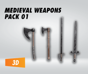 Medieval Weapons Pack 01 – Filebase for Unity
