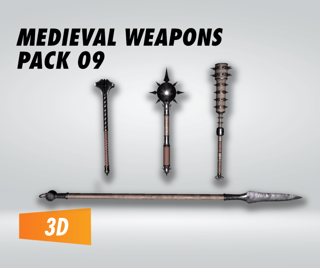 Medieval Weapons Pack 09 – Filebase for Unity