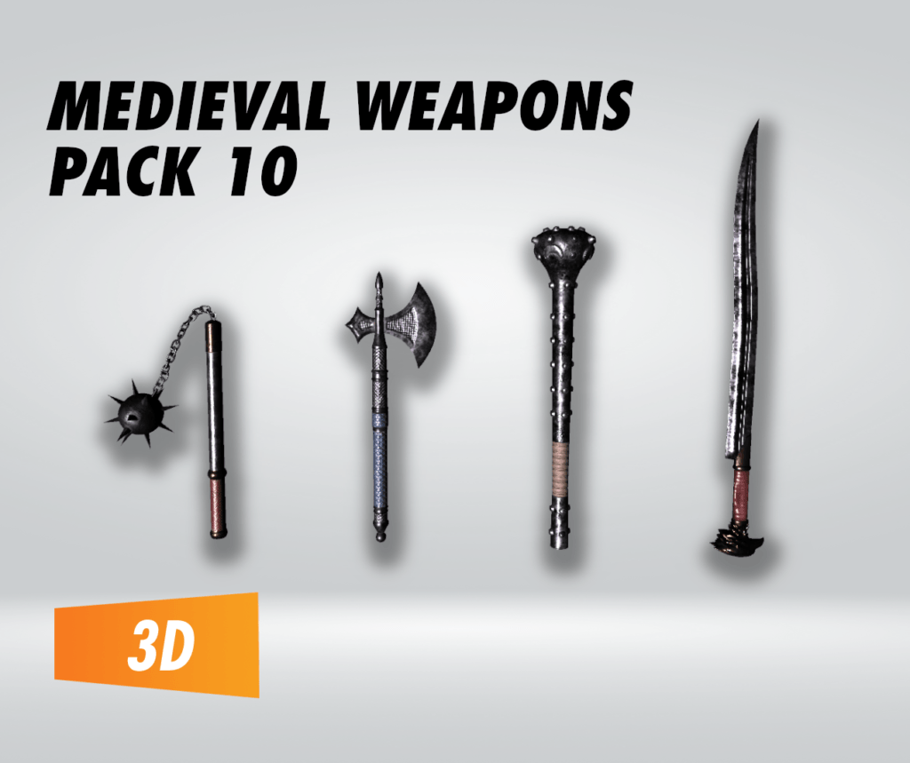 Medieval Weapons Pack 10 – Filebase for Unity