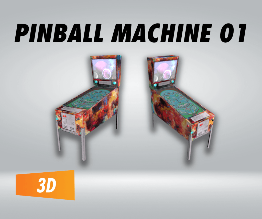 Pinball Machine 01 – Filebase for Unity
