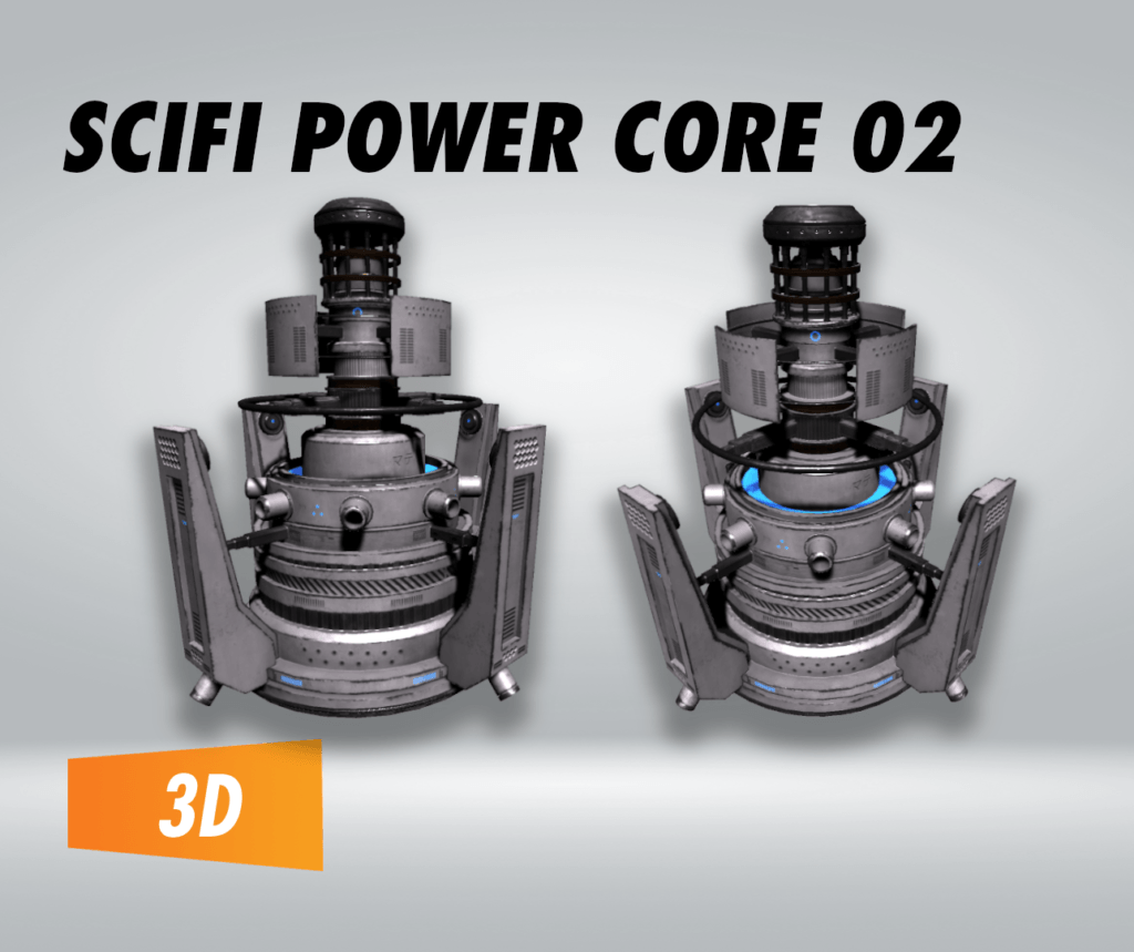 Scifi Power Core 02 – Filebase for Unity