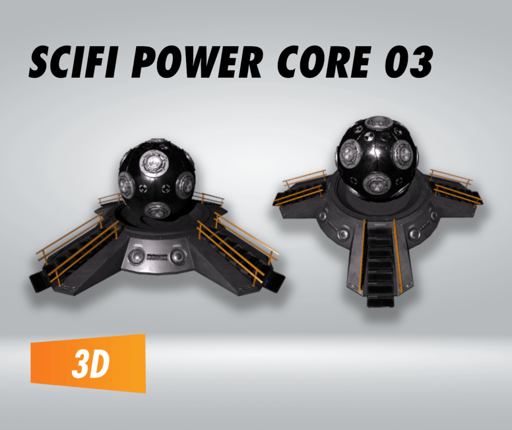 Scifi Power Core 03 – Filebase for Unity