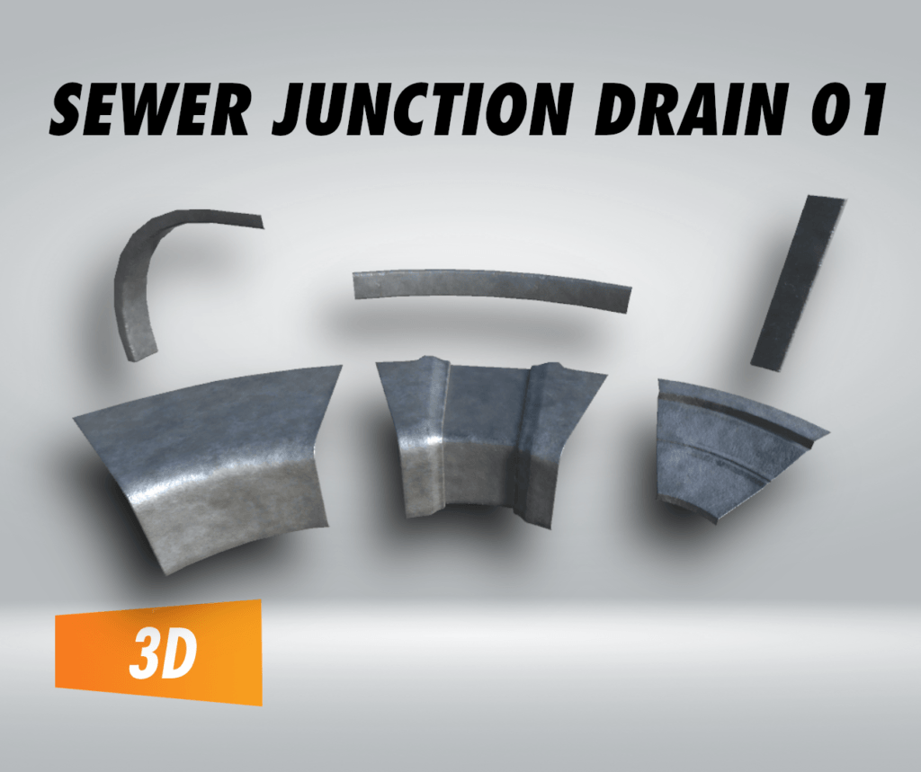 Sewer Junction Drain 01 – Filebase for Unity