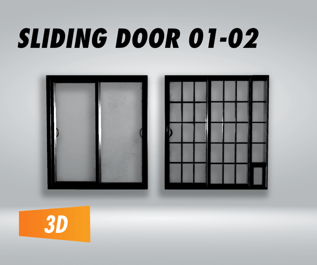 Sliding Door 01 02 – Filebase for Unity