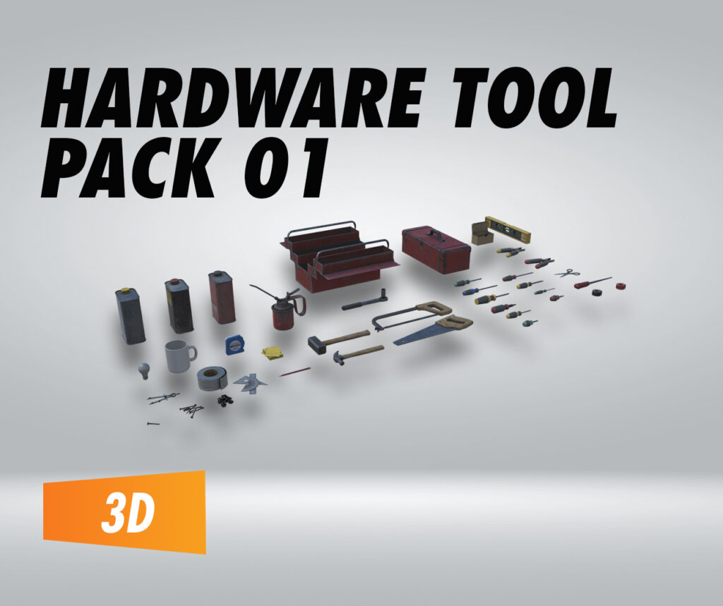 Hardware Tool Pack 01 – Filebase for Unity