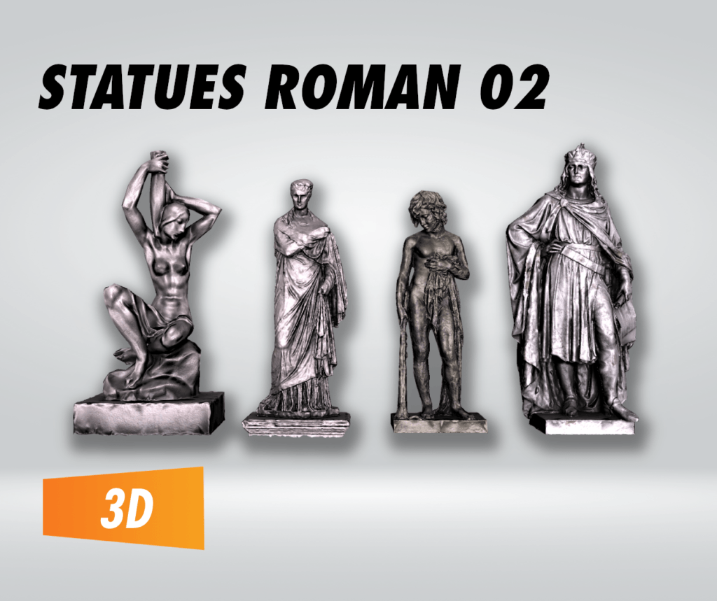 Statues Roman 02 – Filebase for Unity