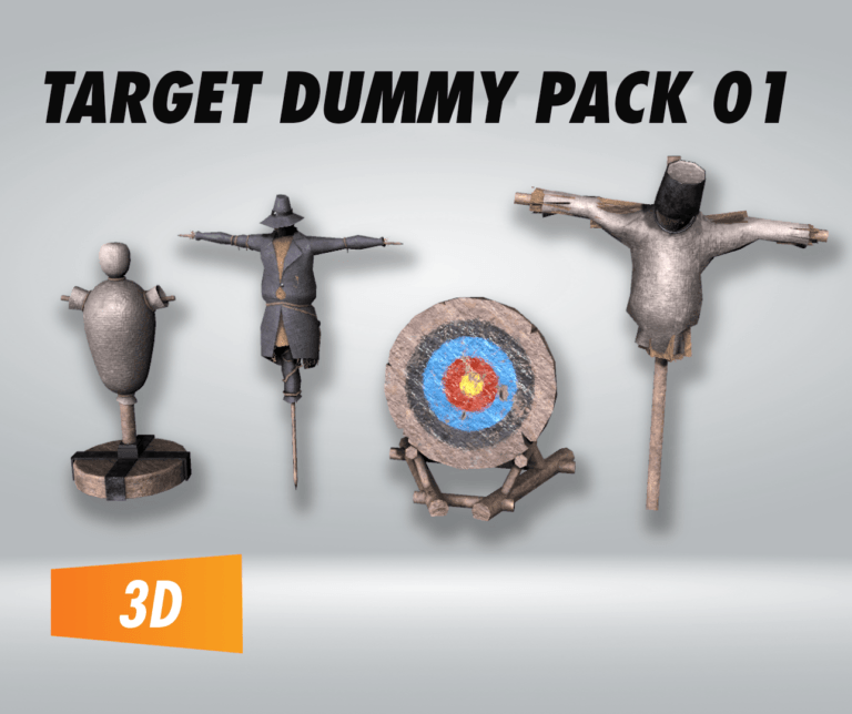 Target Dummy Pack 01 – Filebase for Unity