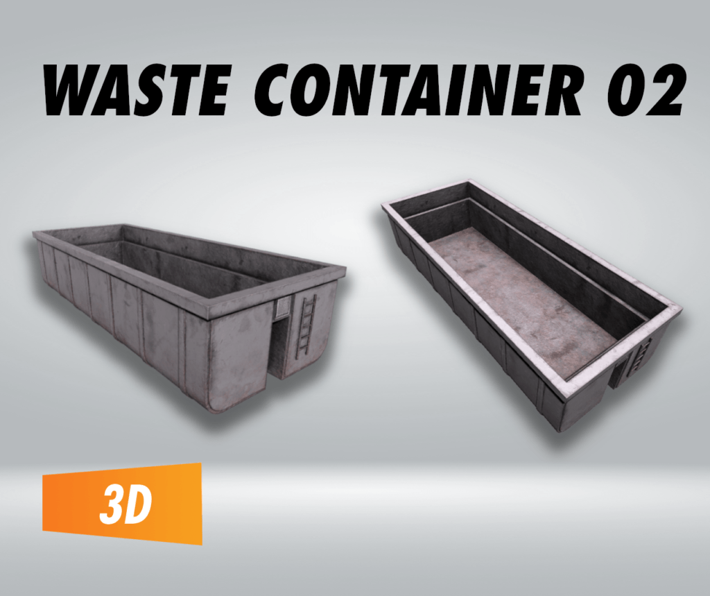 Waste Container 02 – Filebase for Unity