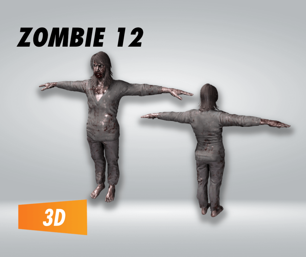 Zombie 12 – Filebase for Unity